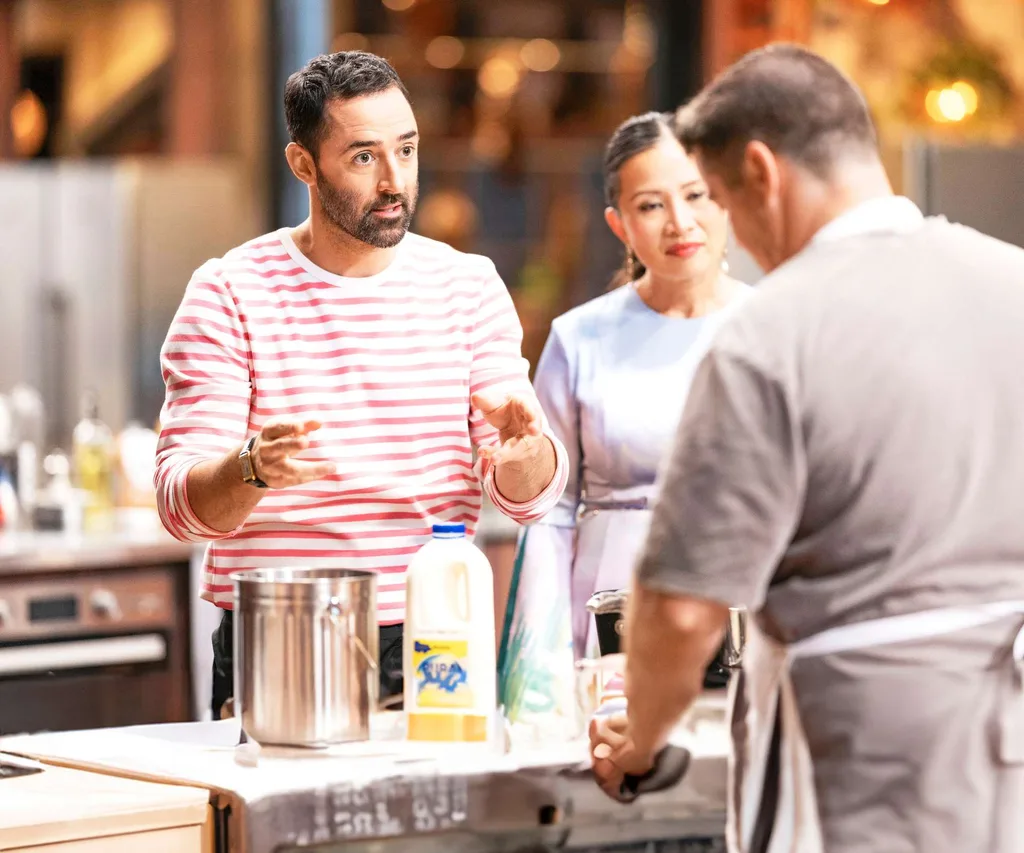 MasterChef judge Andy Allen tells how the TV pressure gets to him
