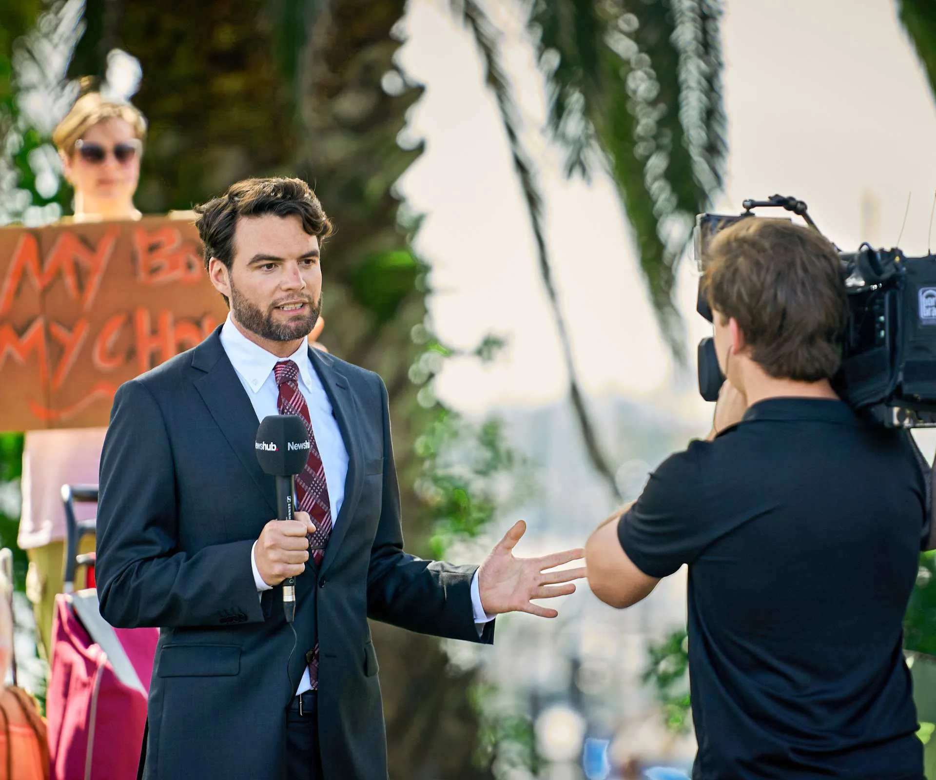 Ryan Bridge recalls his emotional wedding to husband Ferg