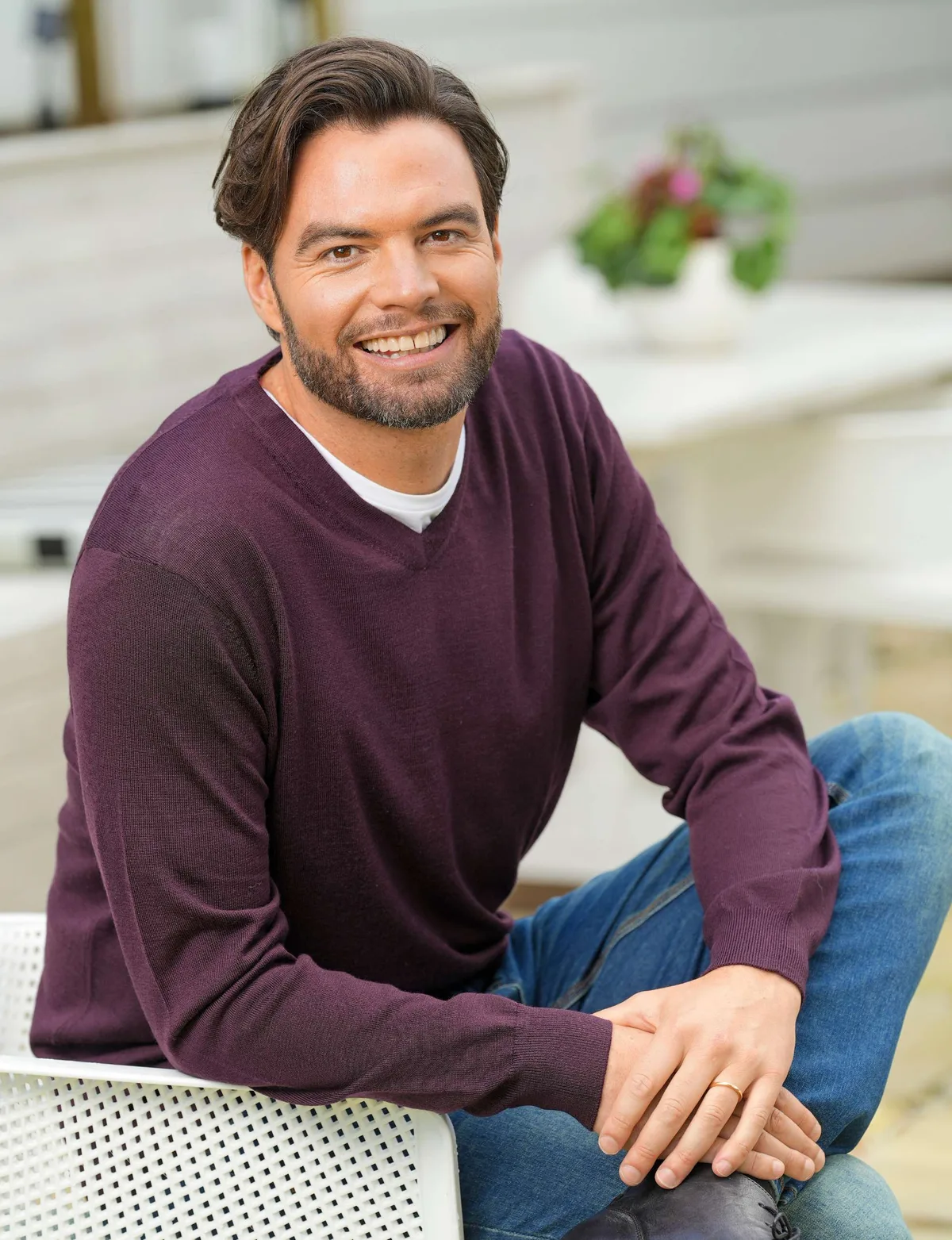 Ryan Bridge recalls his emotional wedding to husband Ferg