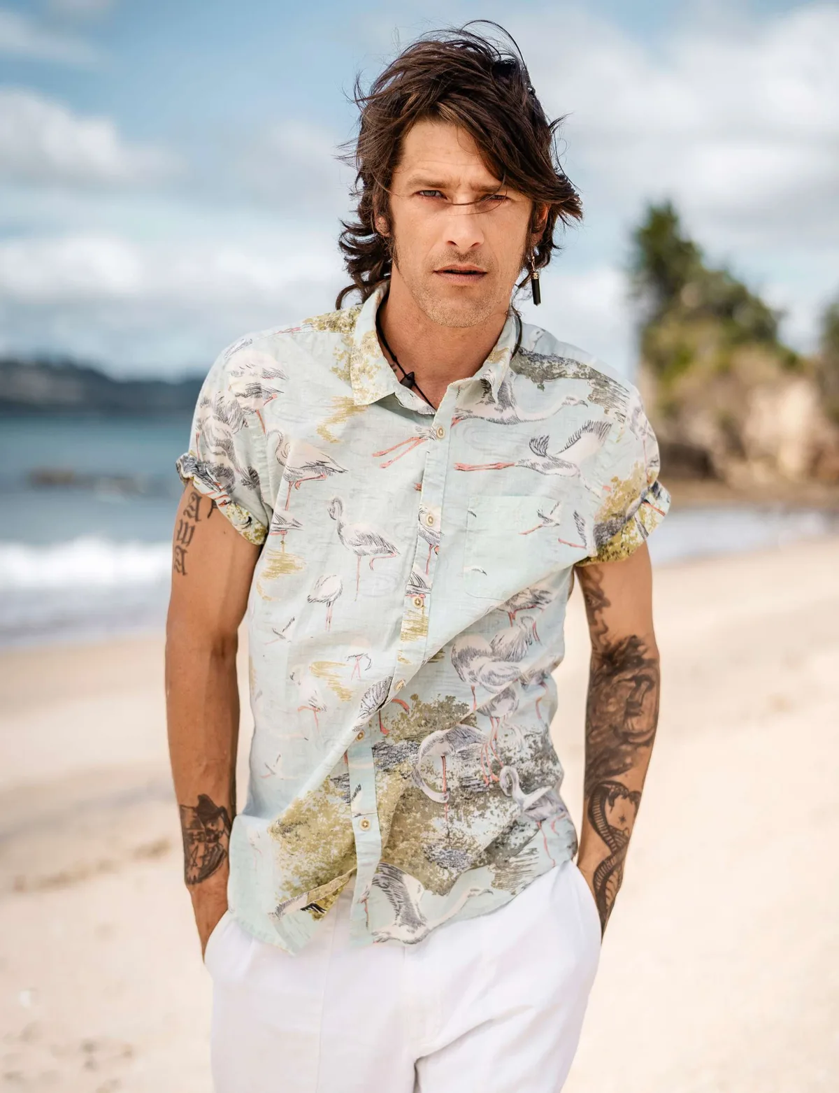 Celebrity Treasure Island star Vinnie tells of his modelling career