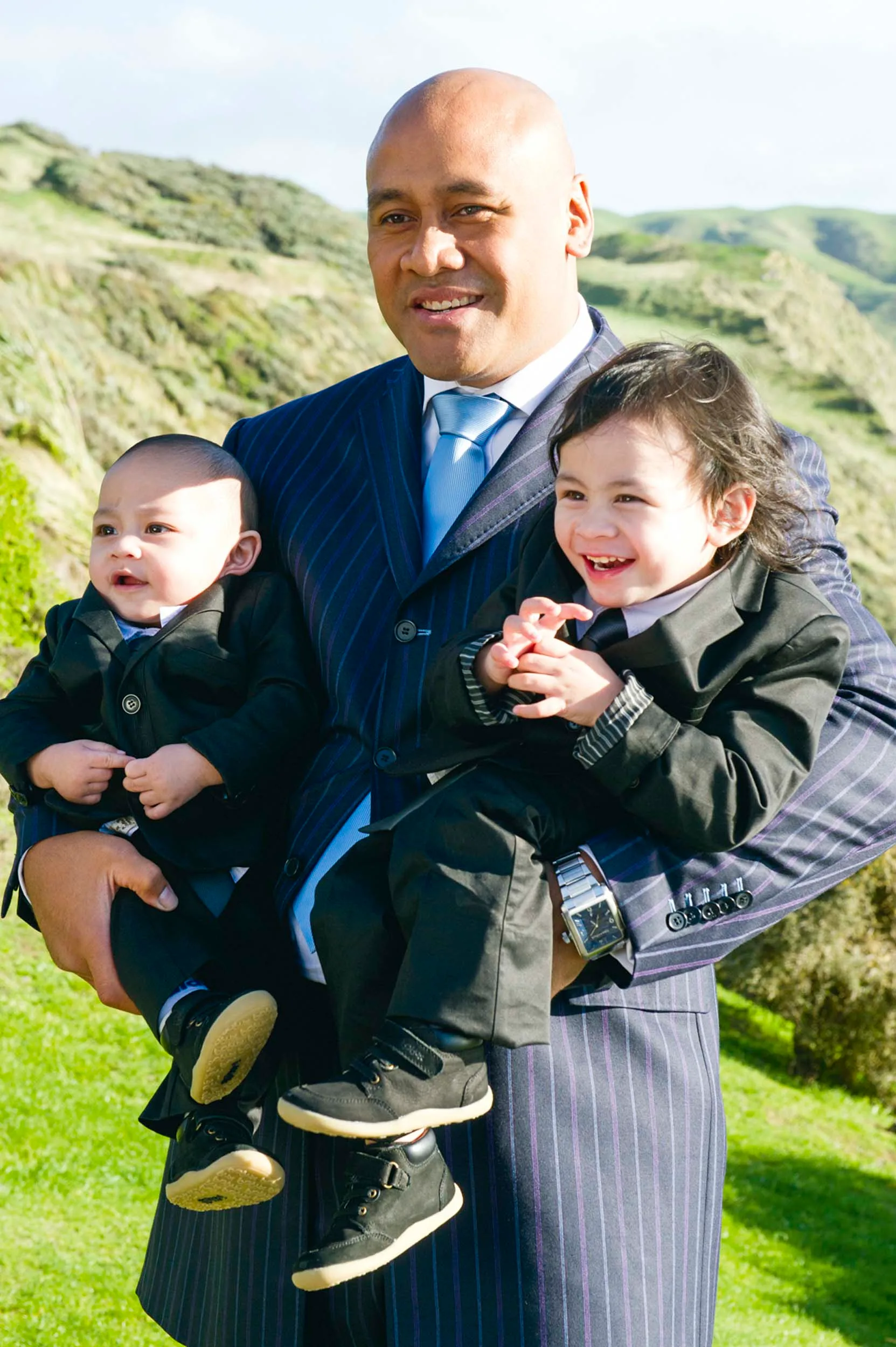 Jonah Lomu's boys tell: 'We want to make dad proud'