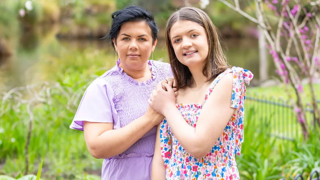 Eva Mitchell and her mum open up about her brave health battle