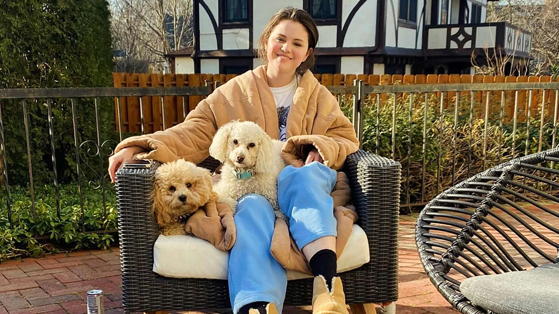 Meet the pets that keep these well-known celebrity faces company