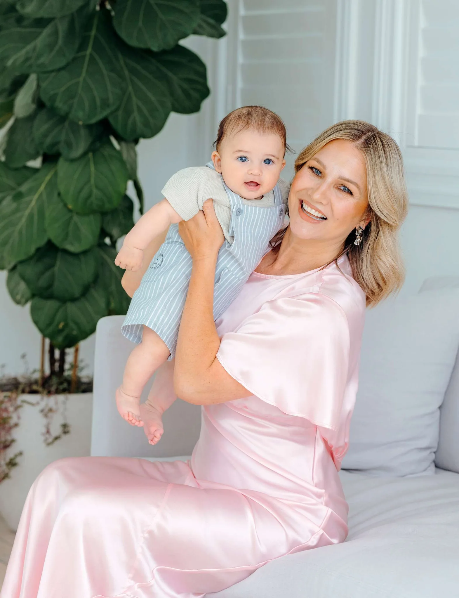Hayley Holt proudly introduces her second son, baby Kingston