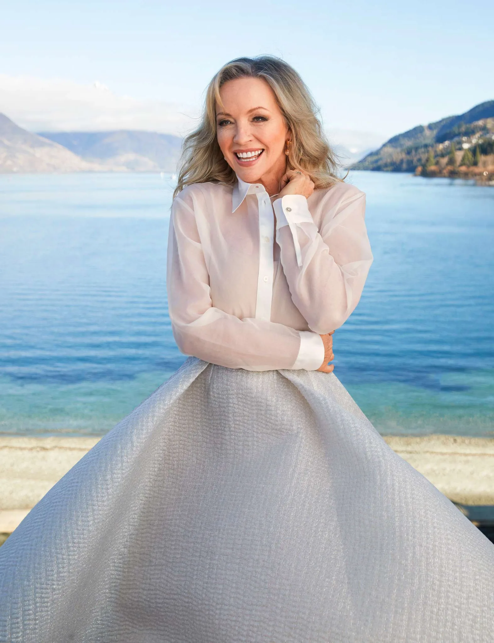 Actress Rebecca Gibney on feeling confident in her ageing