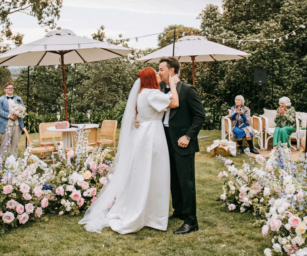 Inside ThreeNews reporter Imogen Wells and Matt Gibbs' wedding