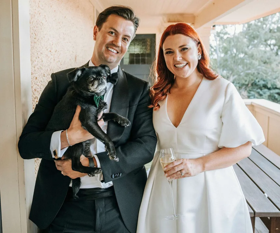 Inside ThreeNews reporter Imogen Wells and Matt Gibbs' wedding