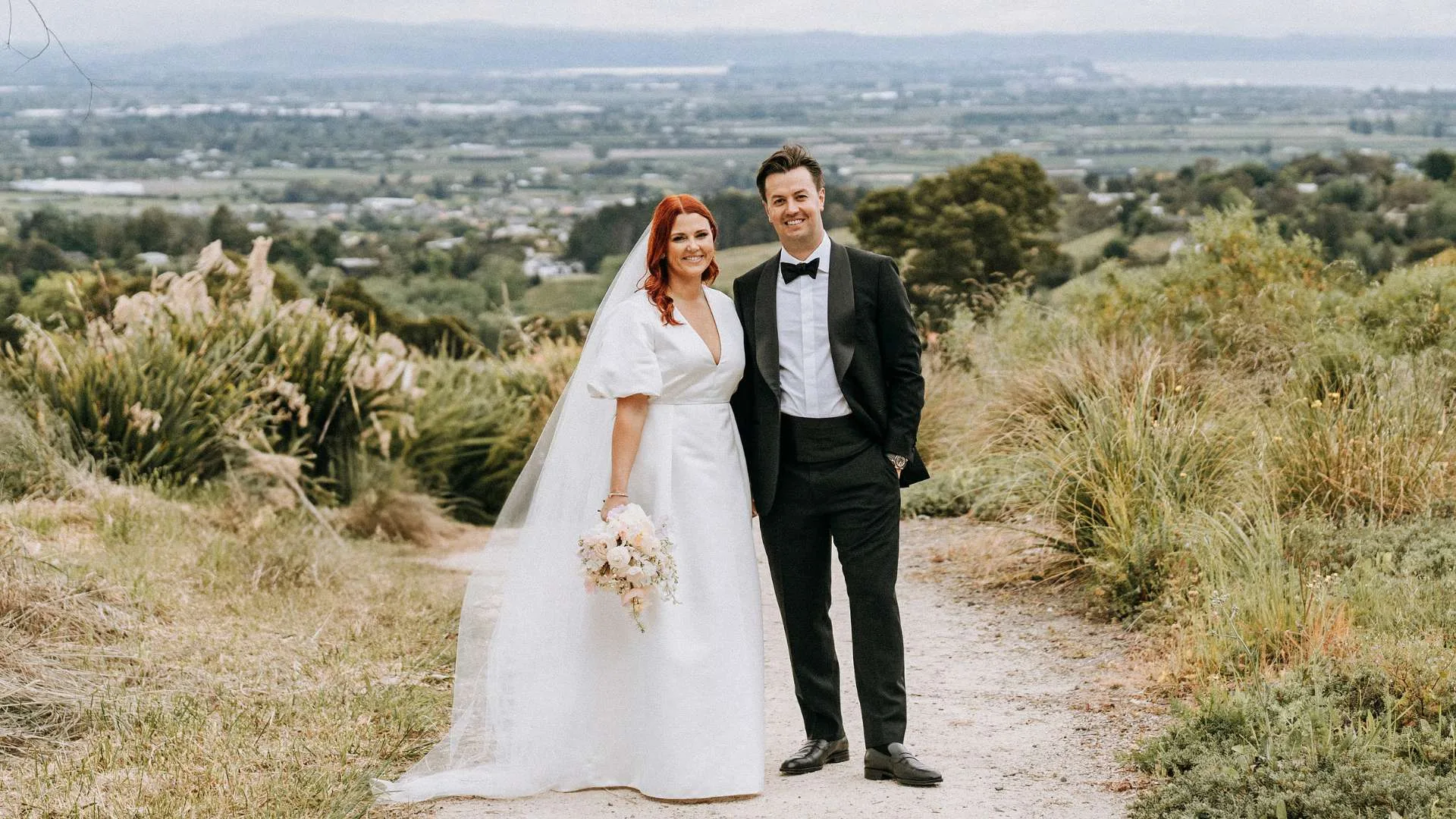 Inside ThreeNews reporter Imogen Wells and Matt Gibbs' wedding