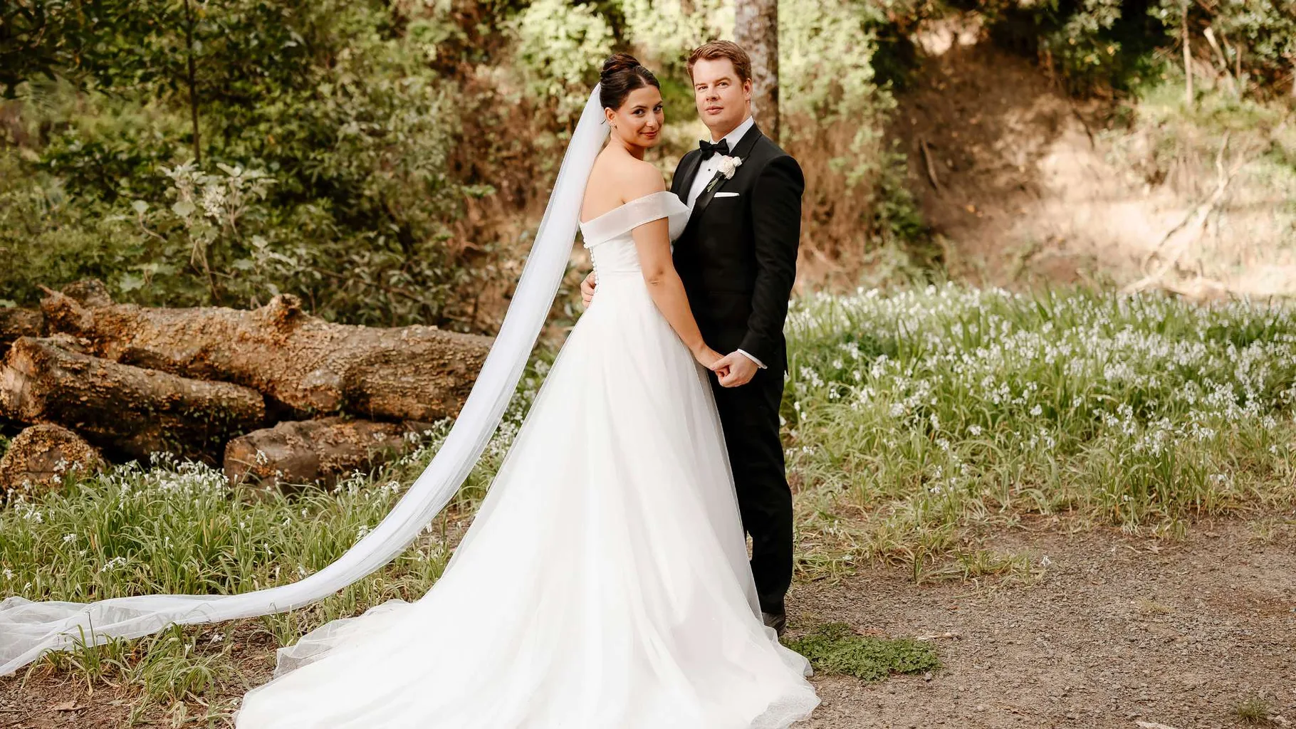 ZB political editor Jason Walls' romantic wedding