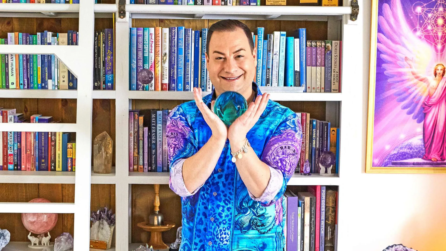 Medium Mitchell Coombes tells: 'Being psychic runs in my family'