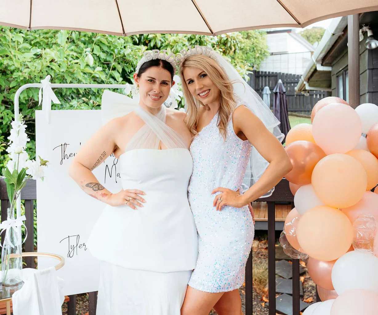 DWTS diva Loryn Reynolds shares her hens do with her sister Tyler