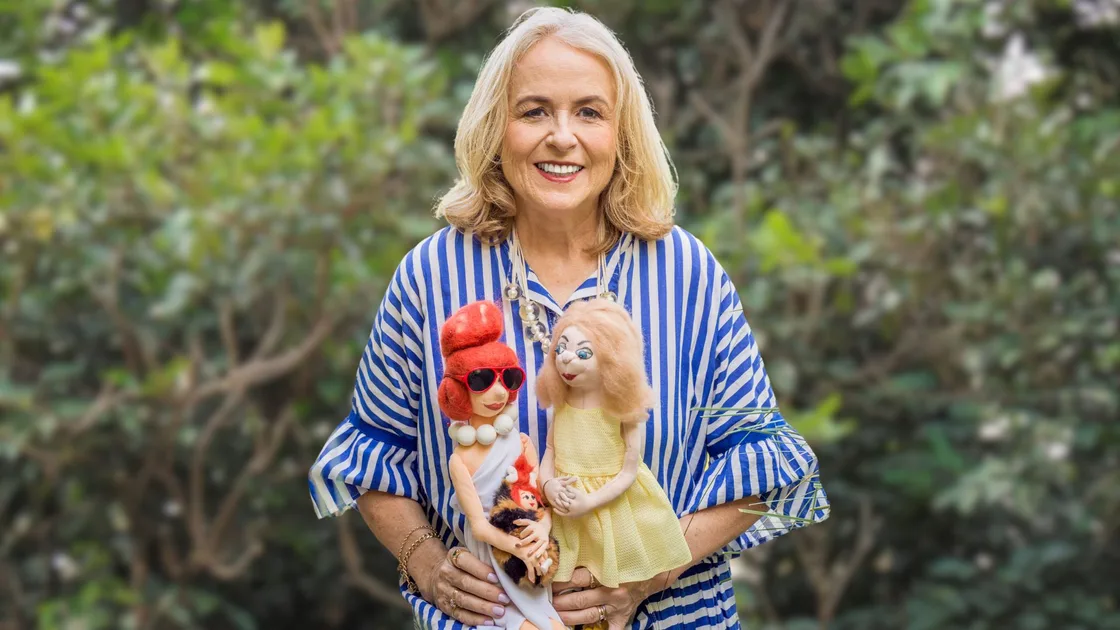 Jill Armstrong shares her hobby for making celebrity lookalike dolls