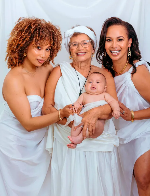 Megan Alatini introduces her first granddaughter, beautiful baby Ala