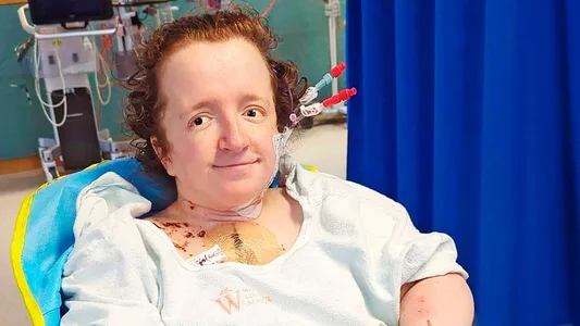 Debbie Sutherland's flowers for her soulmate