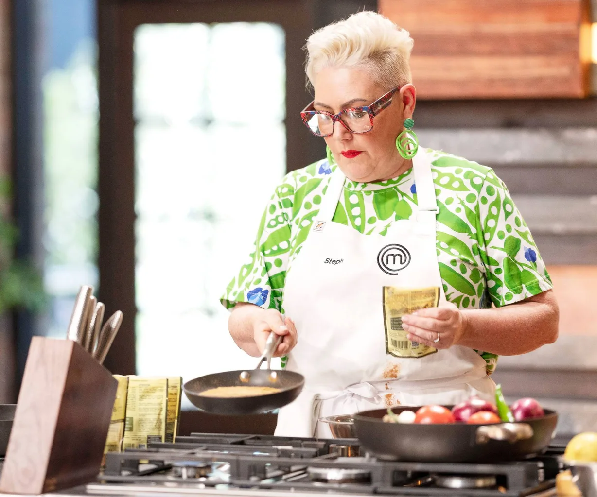 Budget queen Steph de Sousa is back in the MasterChef kitchen