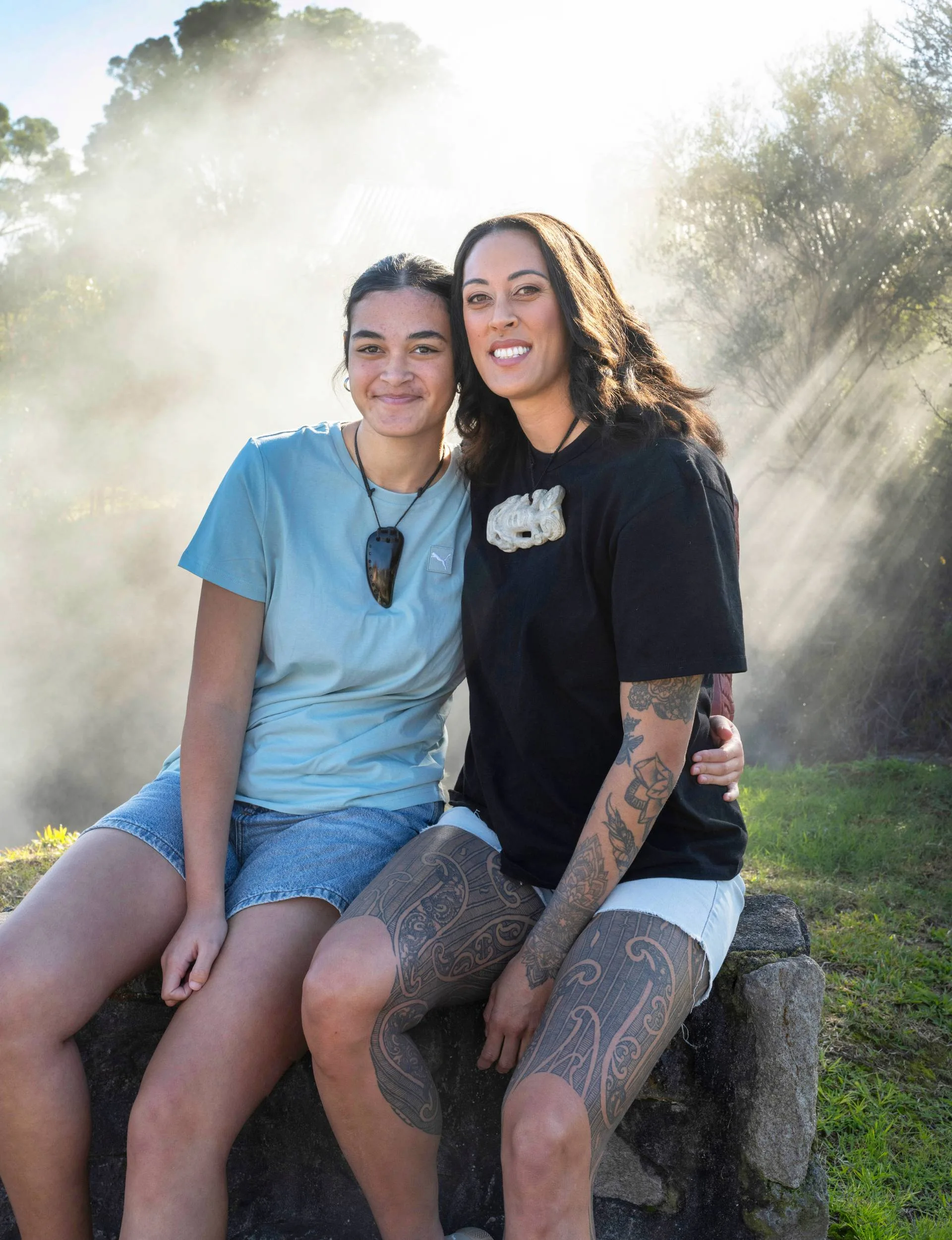 Silver Fern Erena Mikaere on her daughters netball talent