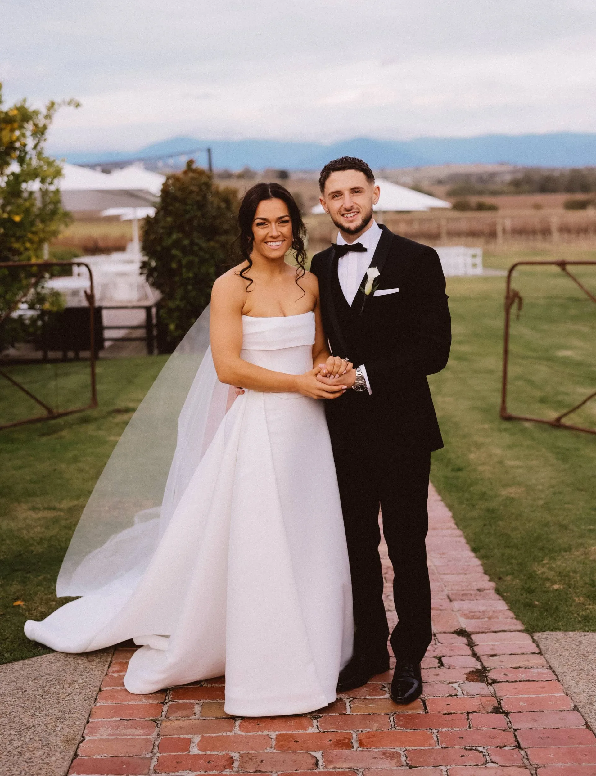 Auckland FC's Jake Brimmer ties the knot with Amelia