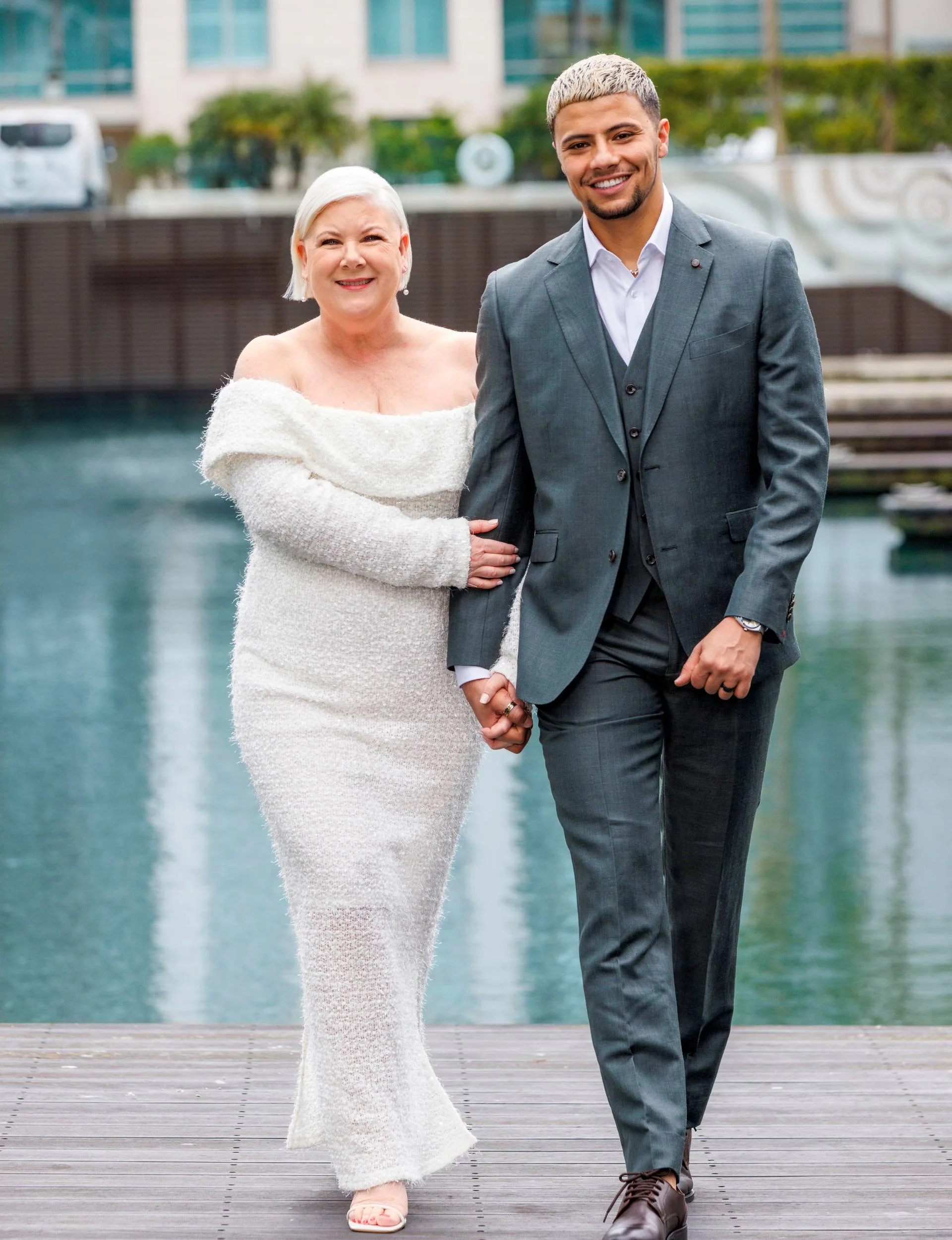 Jay-Jay Feeney and Minou reunited after visa approval