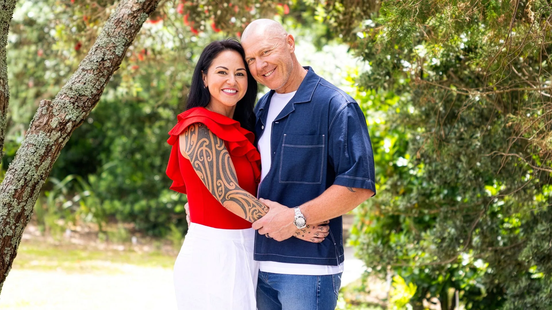Shane Cameron marries Casey Potatau in secret beach wedding