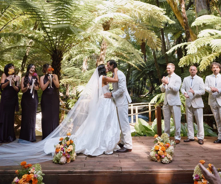 Below Deck star Aesha Scott ties the knot in Tauranga