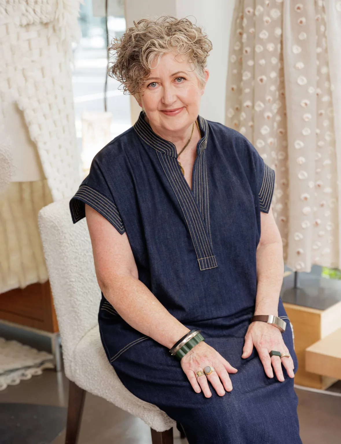 NZ fashion designer Liz Mitchell on gloss, career & survival