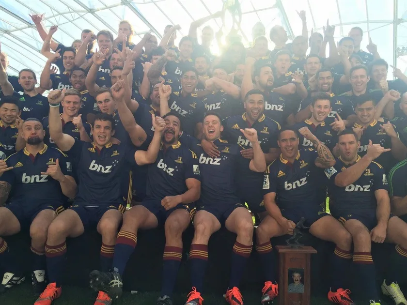 The Highlanders show off their singing skills