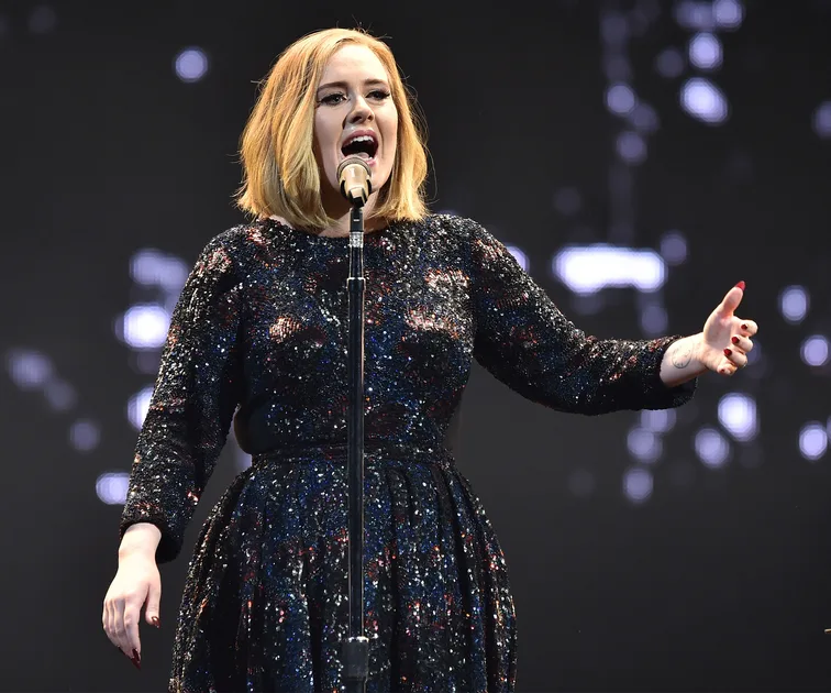 Adele reveals she has grown a beard and calls it Larry