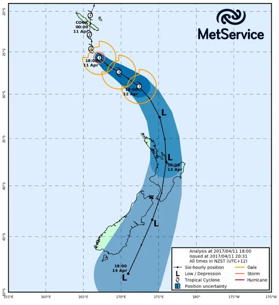 Cyclone Cook: What you need to know about the weather warnings