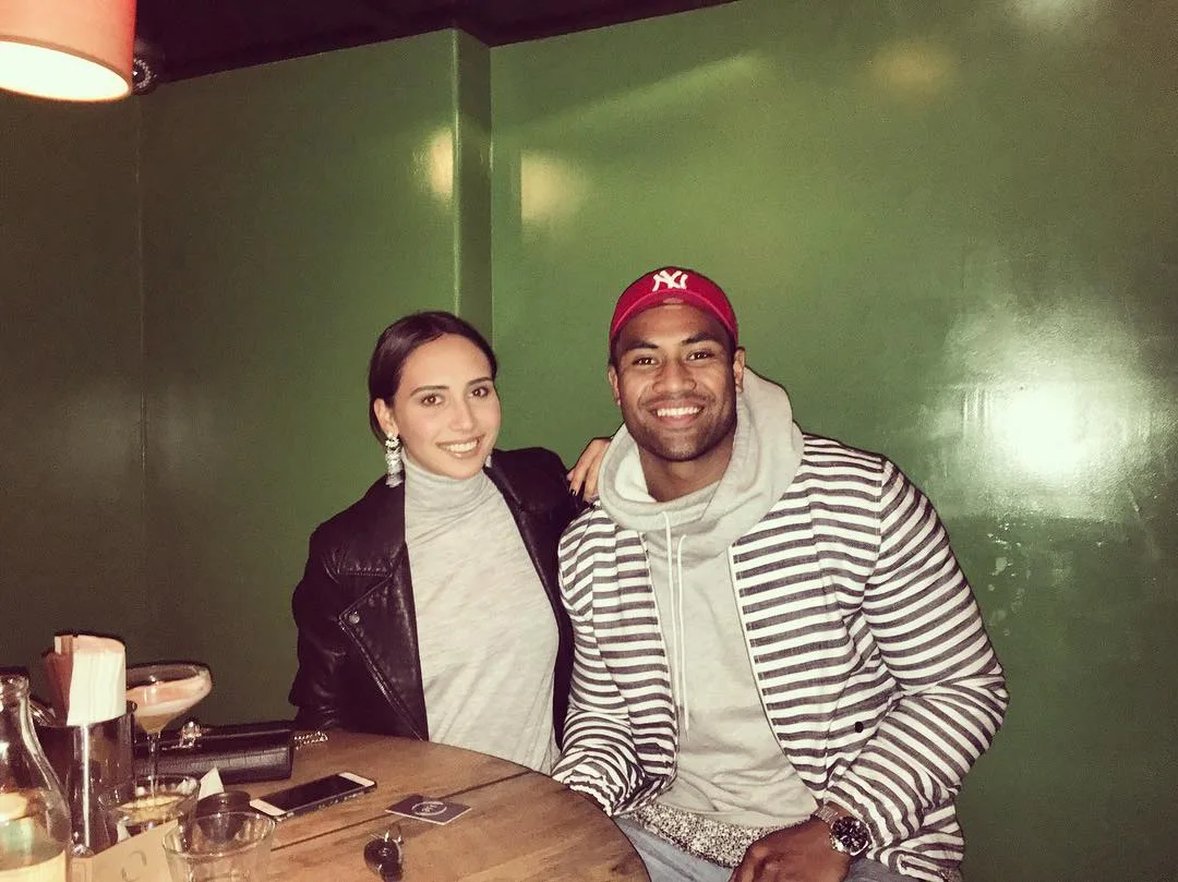 Julian and Fatima Savea share their baby joy