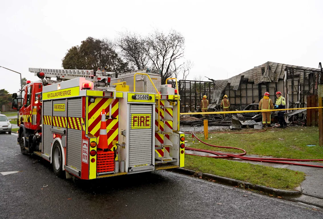 House fire escape plan for family
