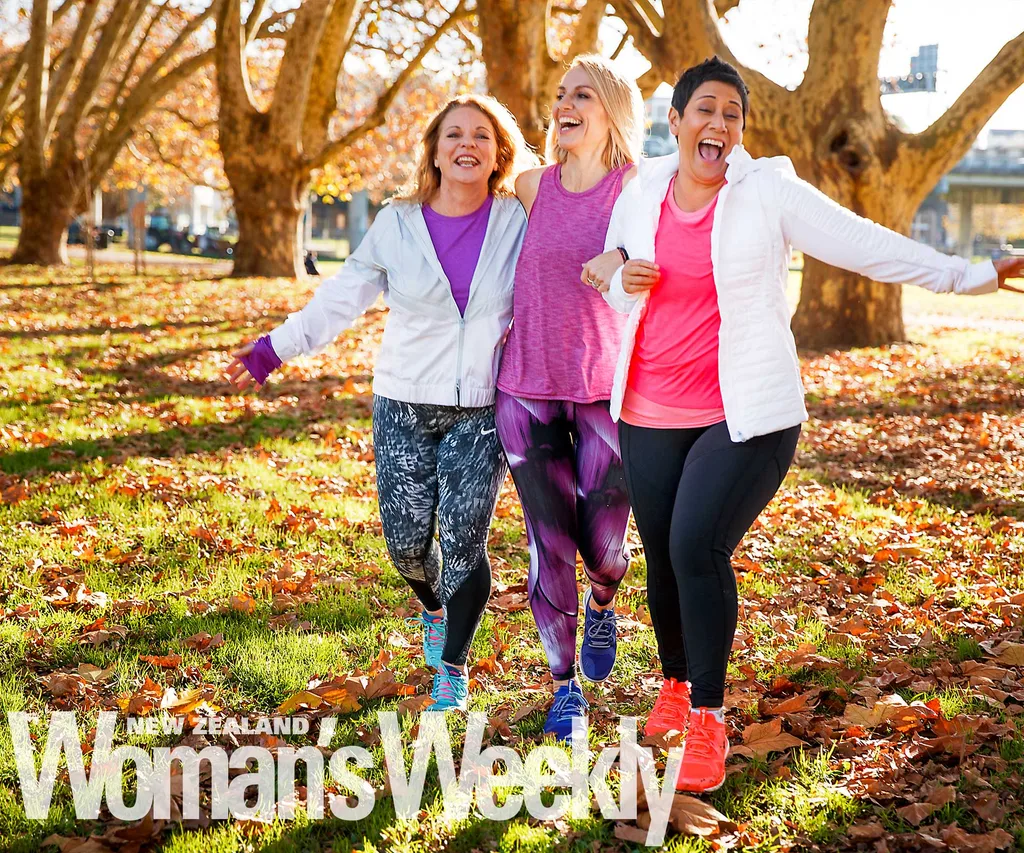 Mel Homer, Niva Retimanu and Kerre McIvor's half-marathon goal