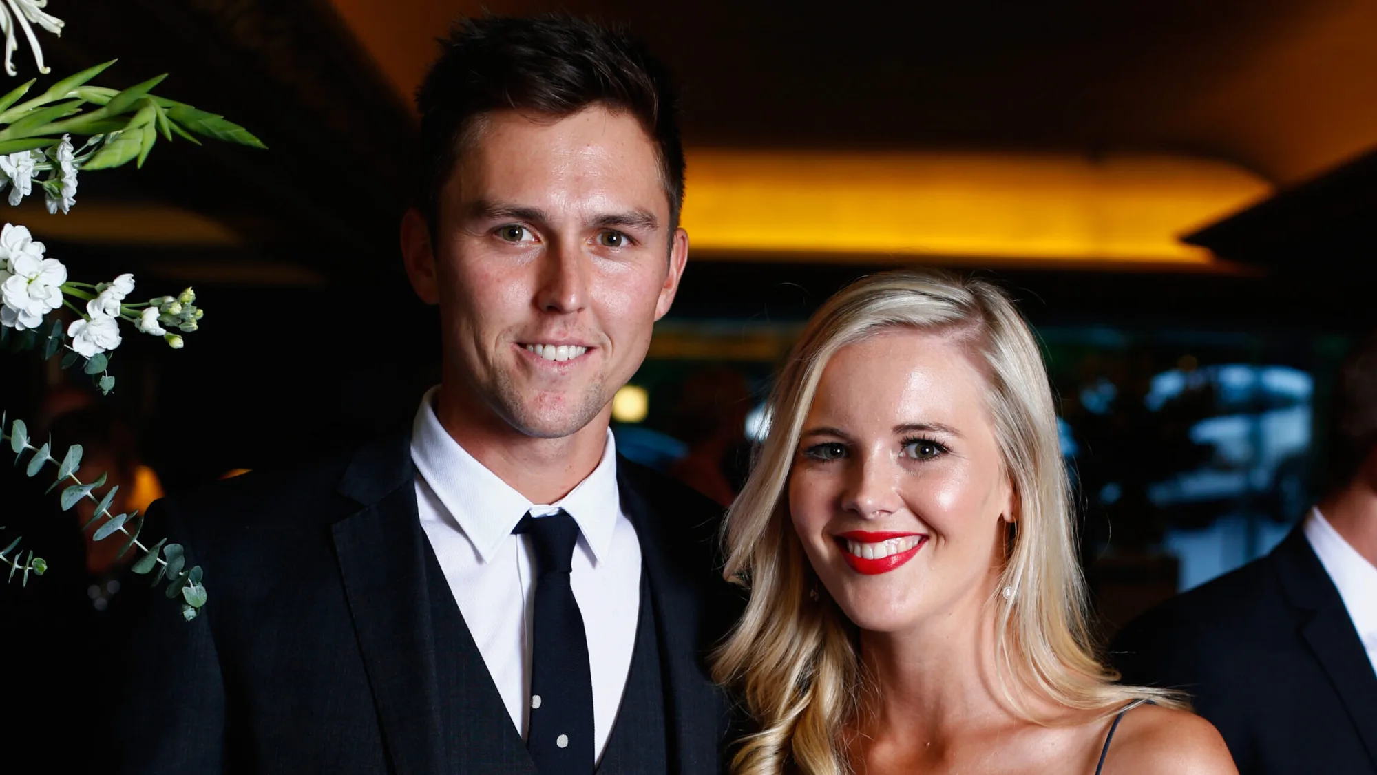 Black Cap Trent Boult shares his wedding photos