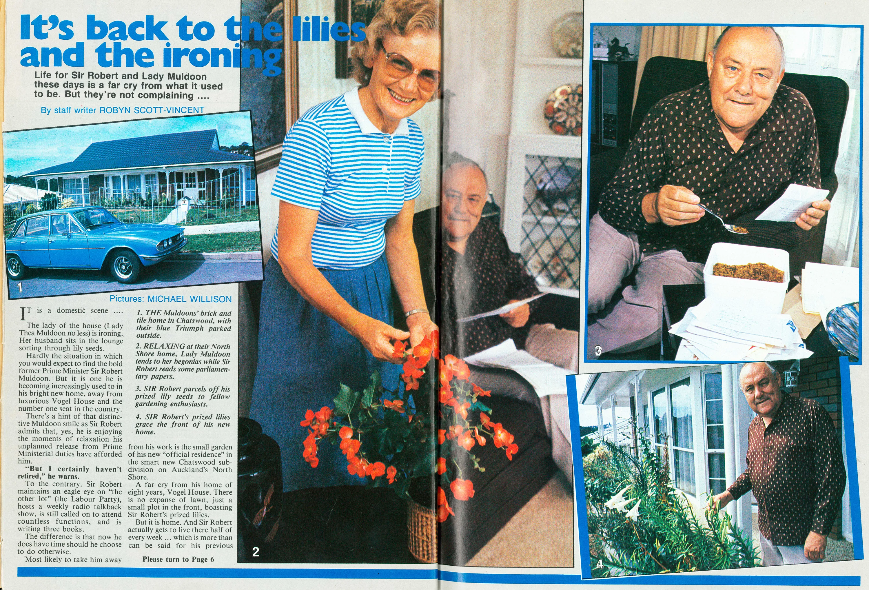 From the Archives: At home with Sir Robert Muldoon