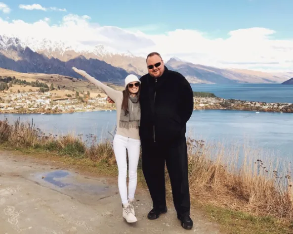 Kim Dotcom and Elizabeth Donelly are getting married on the date of the ...