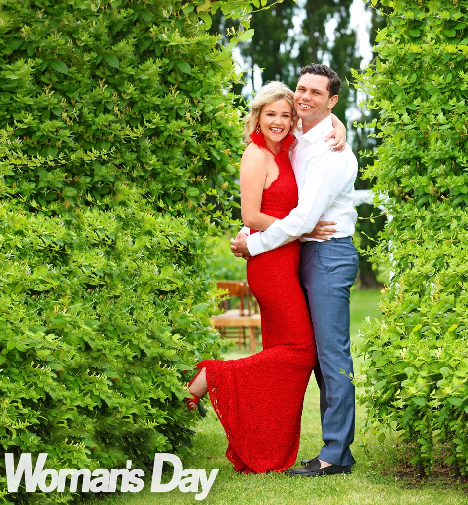 Brett and Angel's first Christmas together