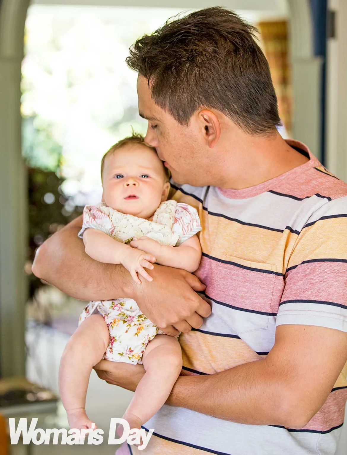At home with new National Party leader Simon Bridges and his family