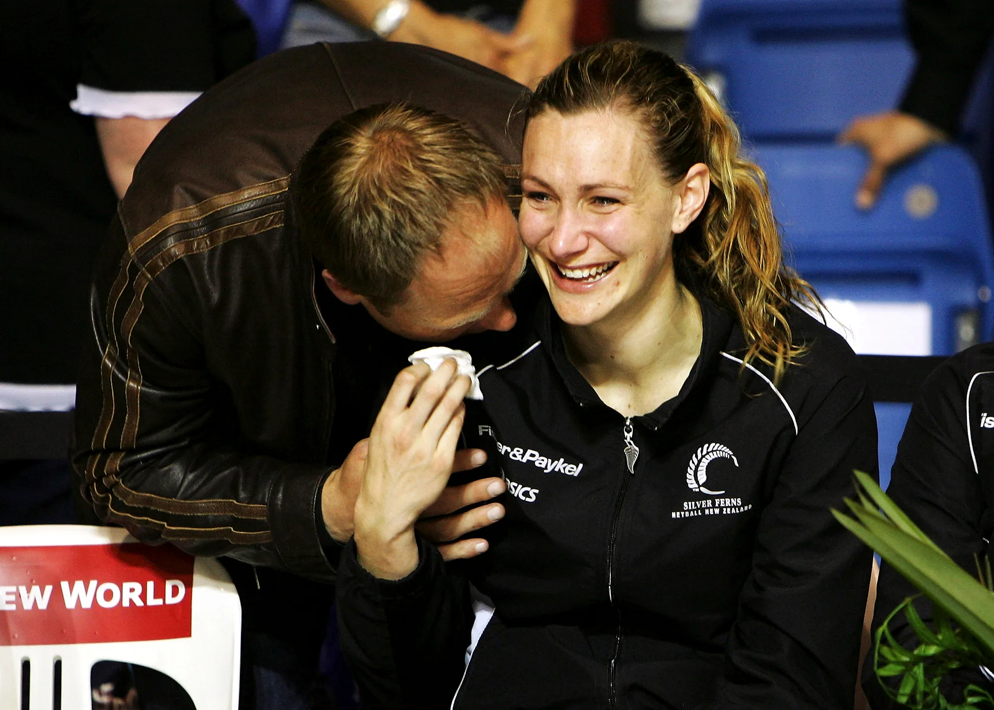 Former Silver Fern Adine Wilson broke her neck in a fall at home