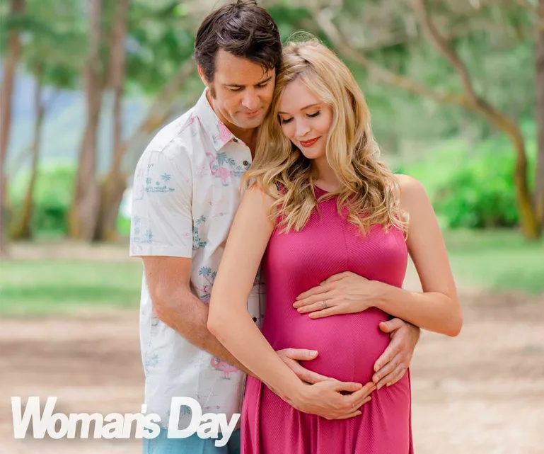 Siobhan Marshall and Millen Baird share their baby joy