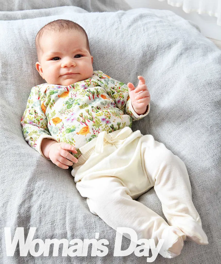 Josh Thomson and his wife Liz introduce their baby girl Soana