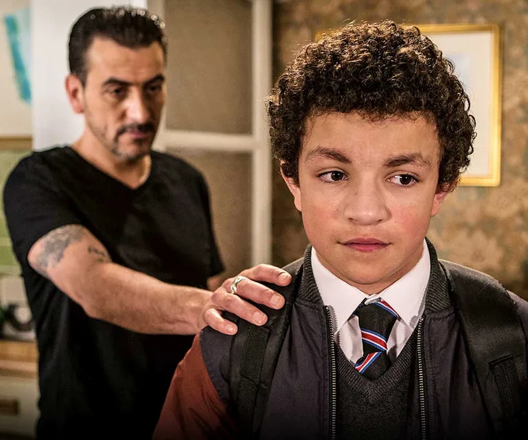 Teenage Coro St star Alex Bain finds out he's going to be a dad