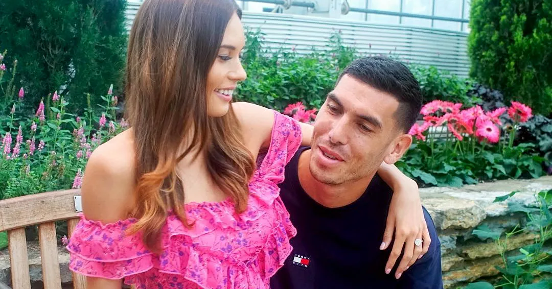 Libby Matthews and All Whites star Michael Boxall are engaged