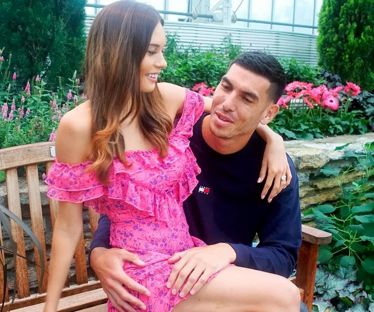 Libby Matthews and All Whites star Michael Boxall are engaged