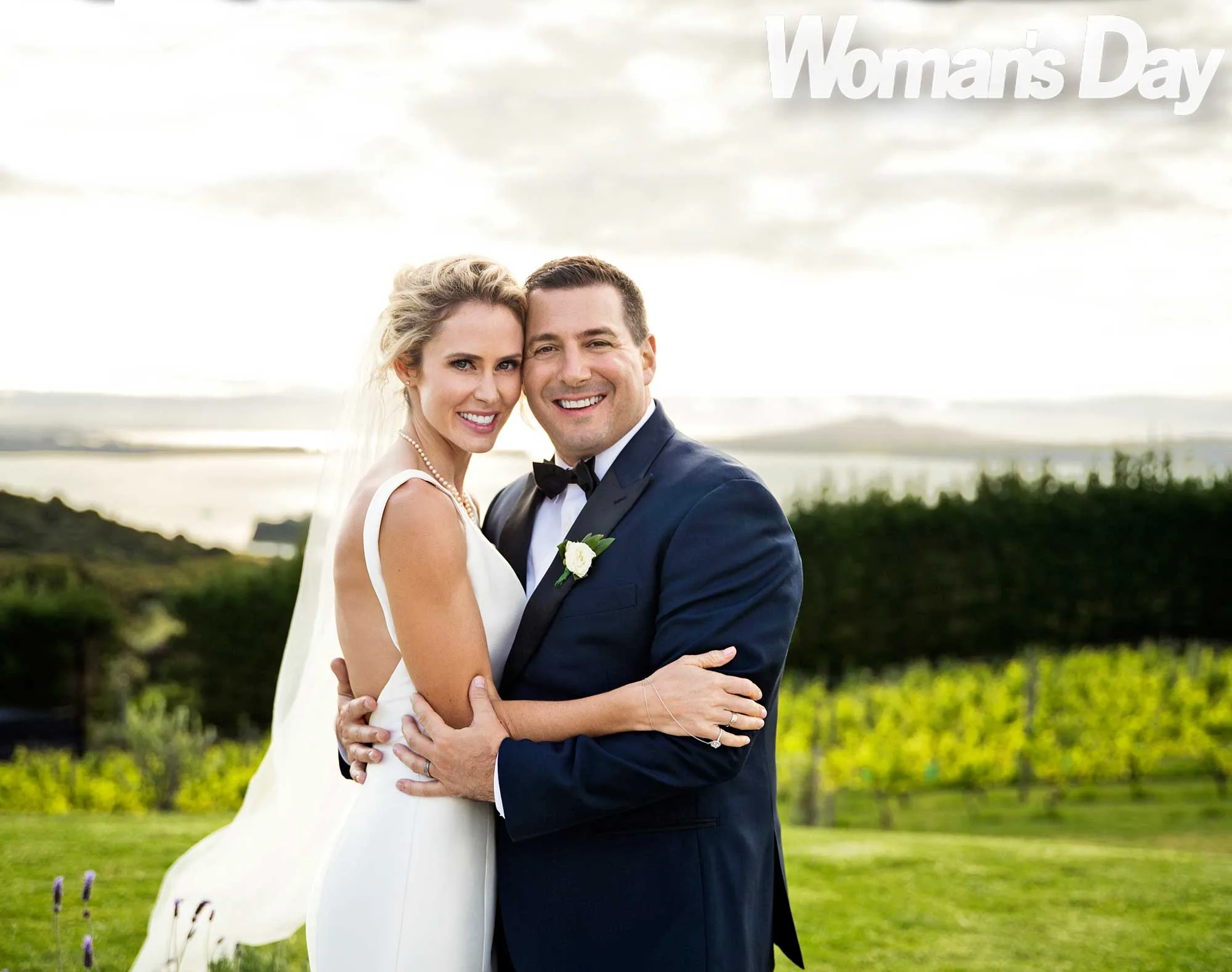 Anna Hutchison's magical Waiheke wedding