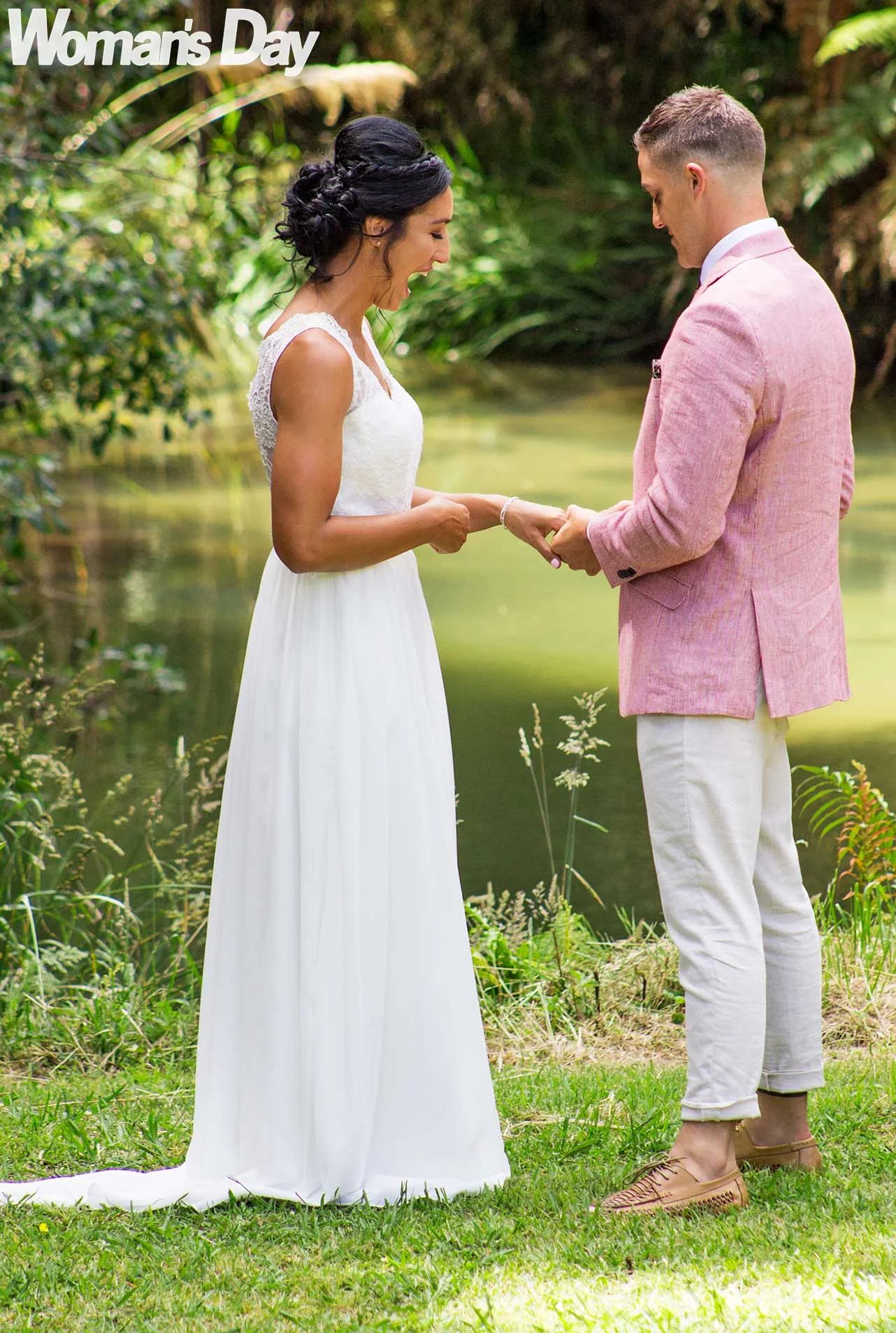 Black Ferns captain Sarah Goss on her laughter-filled wedding