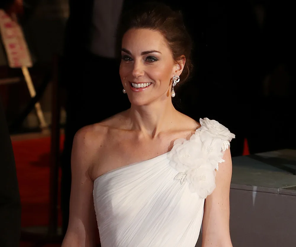 Duchess Catherine stuns in a gorgeous white gown at the 2019 BAFTA awards