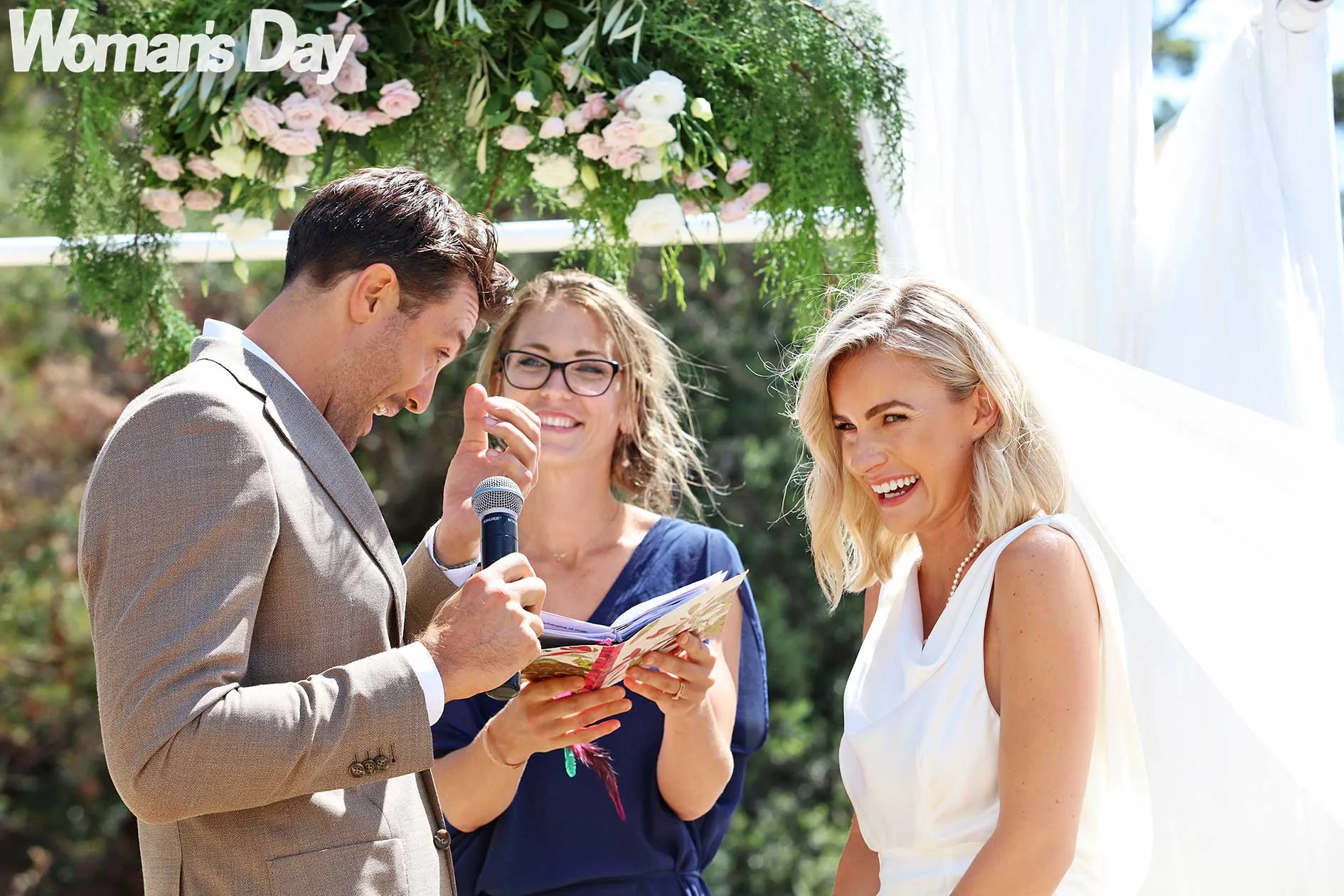 Art Green and Matilda Rice's romantic wedding surprise