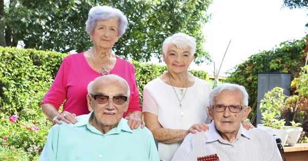 Kiwi brothers celebrate 70 years of marriage with their wives together
