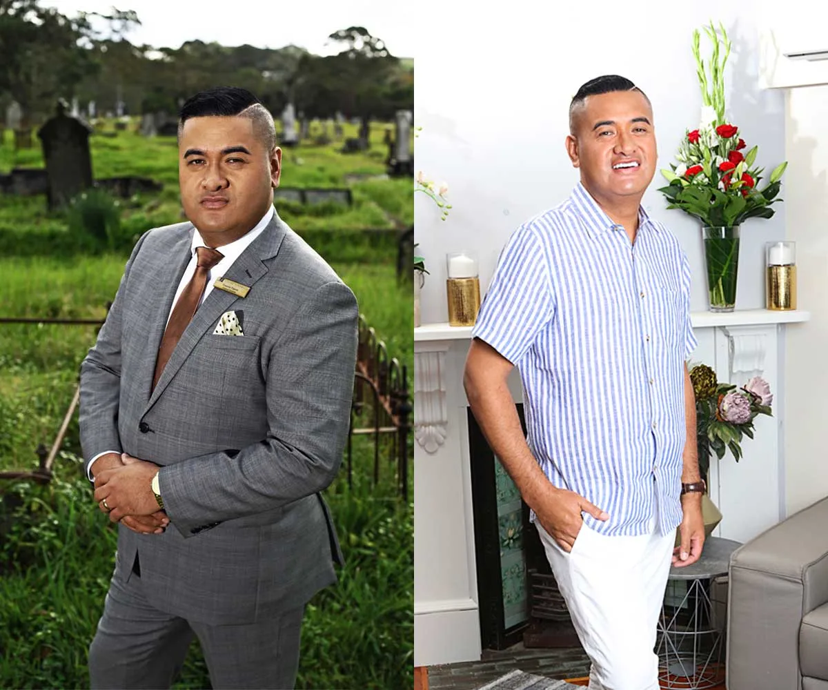 Casketeers stars Francis and Kaiora Tipene introduce their beautiful ...