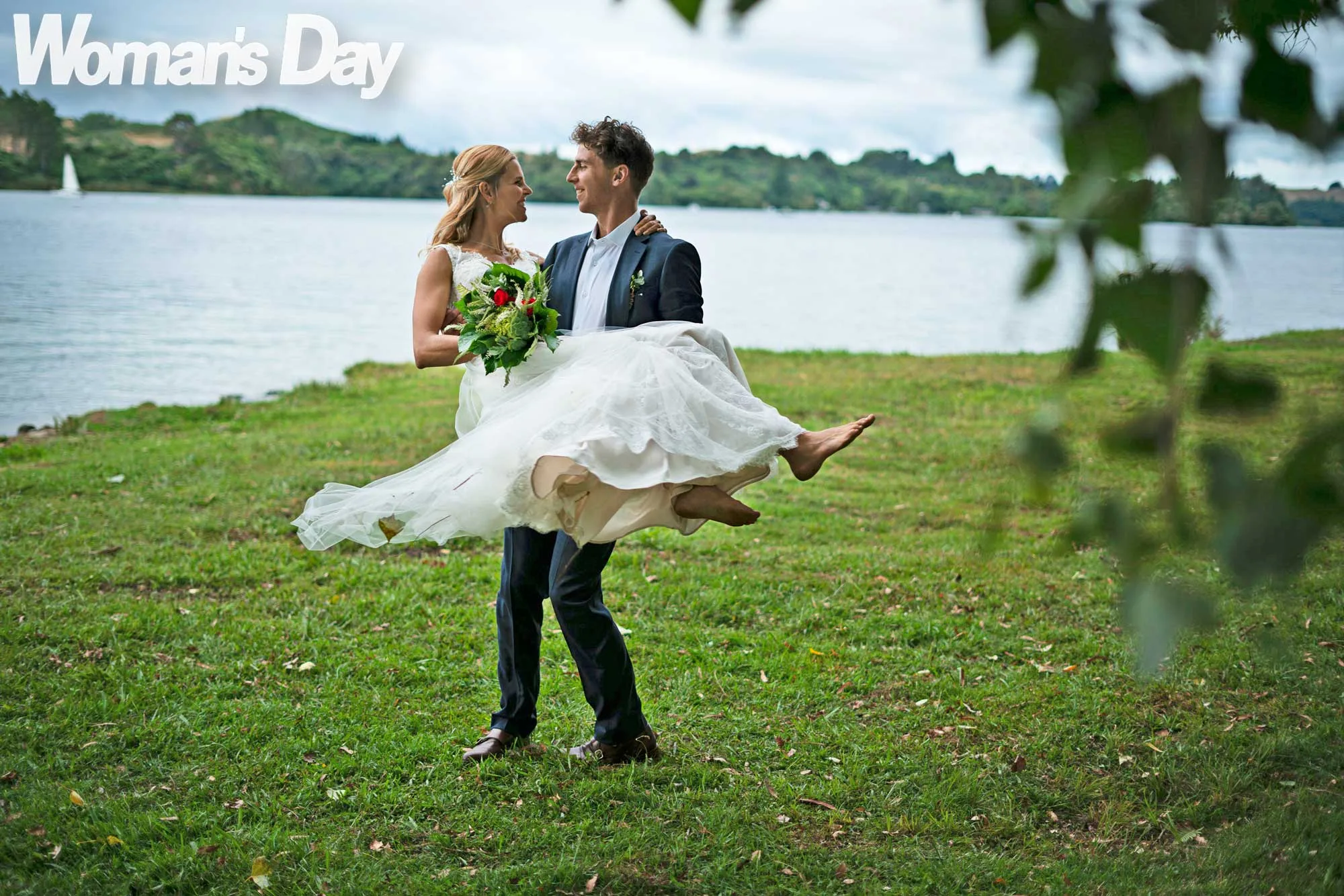 Olympic Kayaker Mike Dawson's cosy lakeside wedding