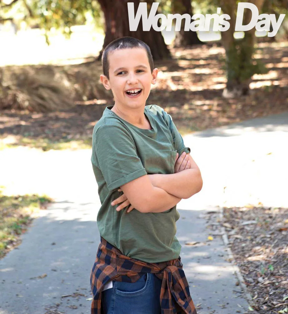 Caleb Wright - the 12-year-old brain cancer sufferer bringing laughter ...